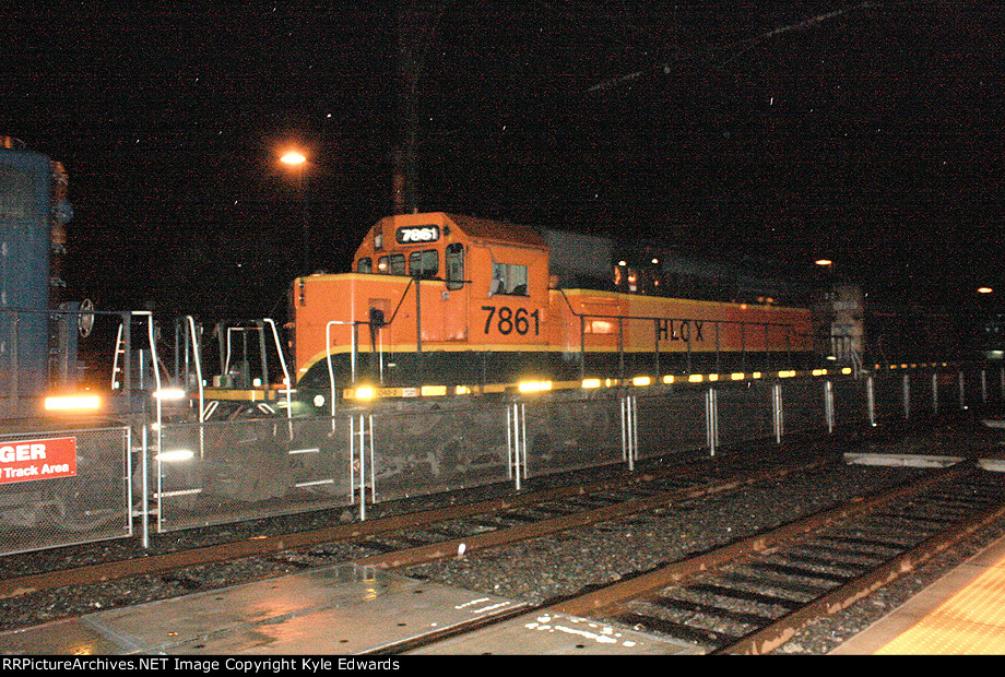 HLCX SD40-2 #7861 on Q409-26